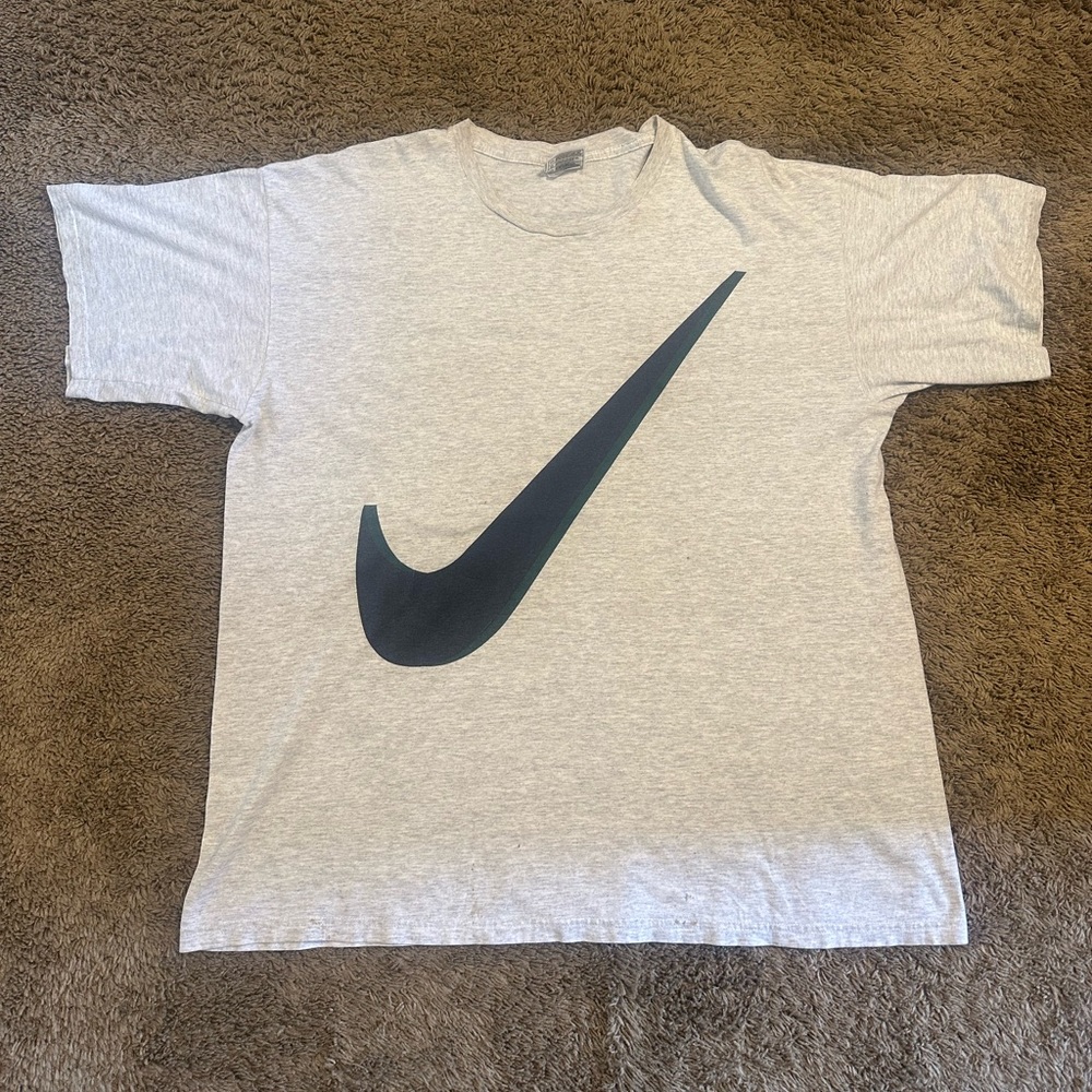 Vintage Nike “Swoosh By Nike Big Check” Shirt 90s Siz… - Gem